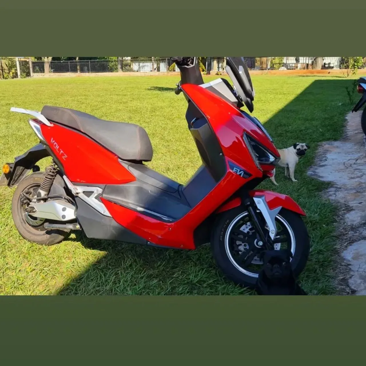 Motos VOLTZ EV01 no Brasil