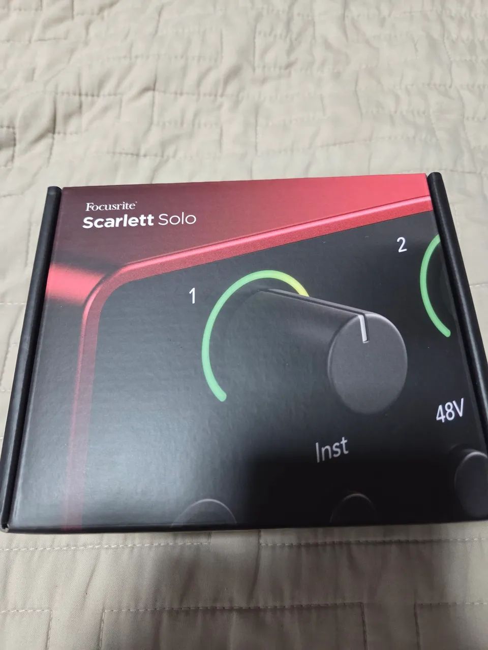 Interface de Áudio Focusrite Scarlett Solo 4 geração. Lacrada ...