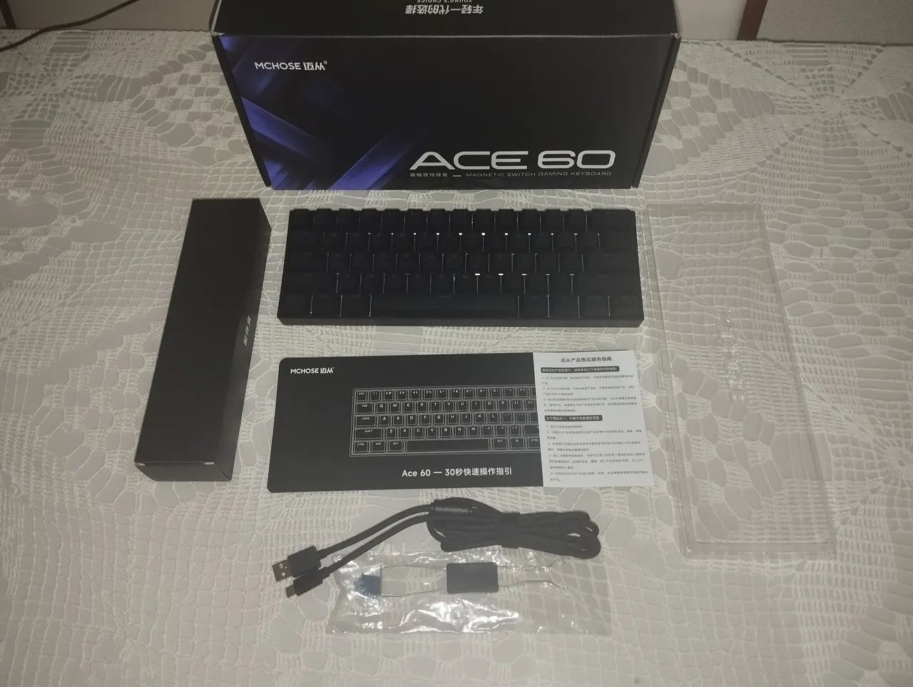 Semi-Novo - Teclado Magnético Ace60 PRO TTC Uranus Standard Switch - Periféricos e Acessórios de ...