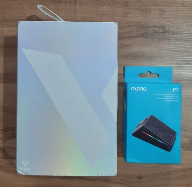 Mouse Gamer Rapoo VT3 MAX Gen-2 8K Sem Fio PAW3950 - Dock de ...