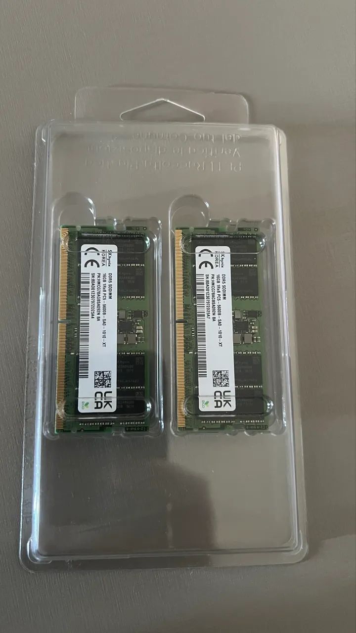 Memória ram sodimm ddr5 sk hynix 32gb 5600mhz - Memória RAM ...