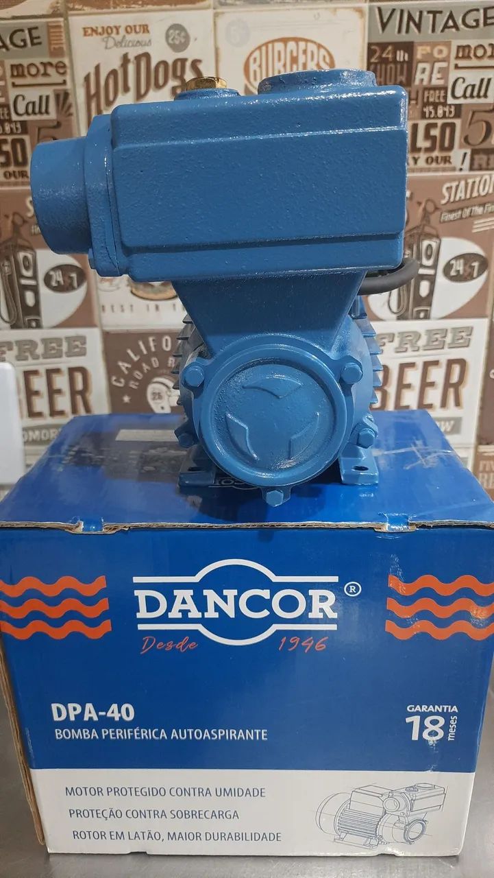 Bomba D'agua Dancor AutoAspirante - Instalações Elétricas e Hidráulicas ...