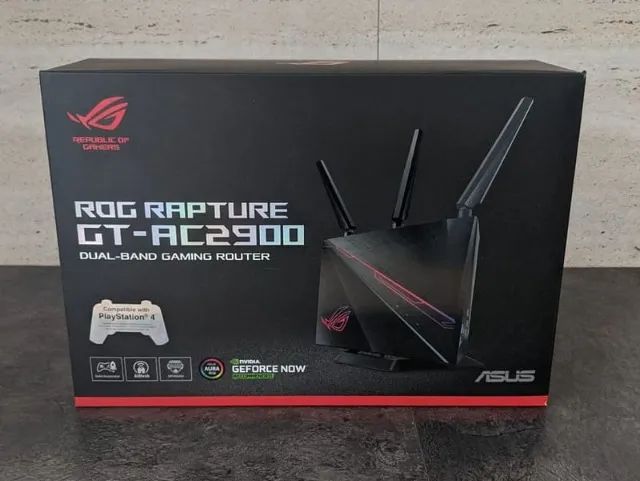 Roteador Wireless Asus Dual-Band Gaming Router ROG Rapture GT-AC2900 ...