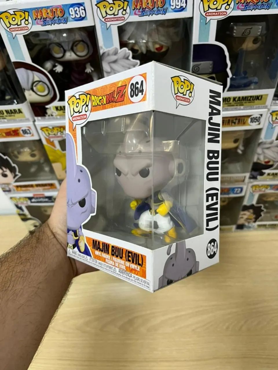 Funko Pop! Animation - Dragon Ball Z | Majin Buu (Evil) #864 Novo ...