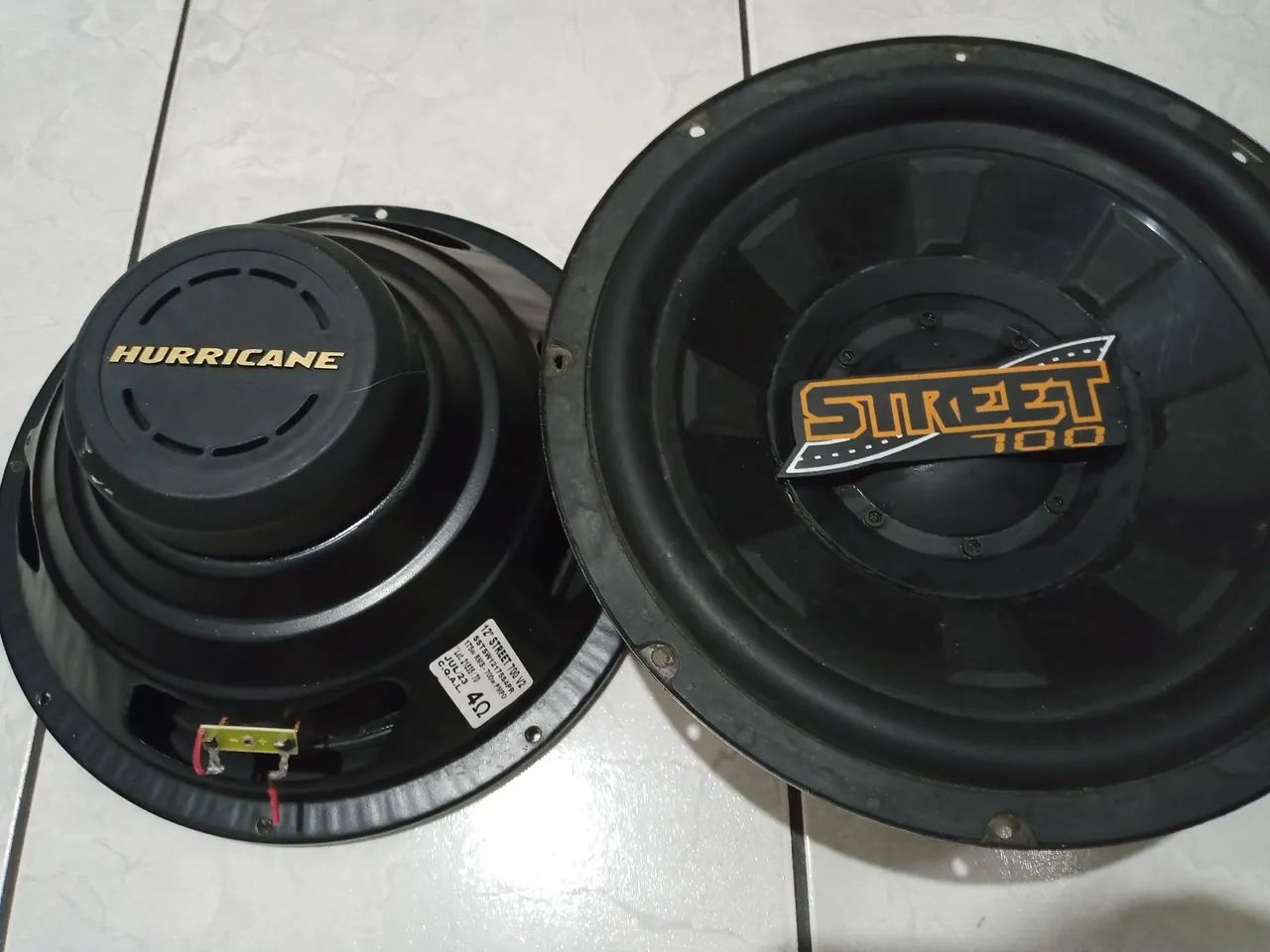 Alto falante subwoofer queimado 12 polegadas - Equipamentos e ...