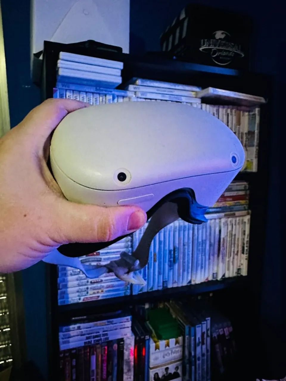 Óculos Vr Meta Quest 2 Destravado 64GB + Case + Jogos Na Memoria ...