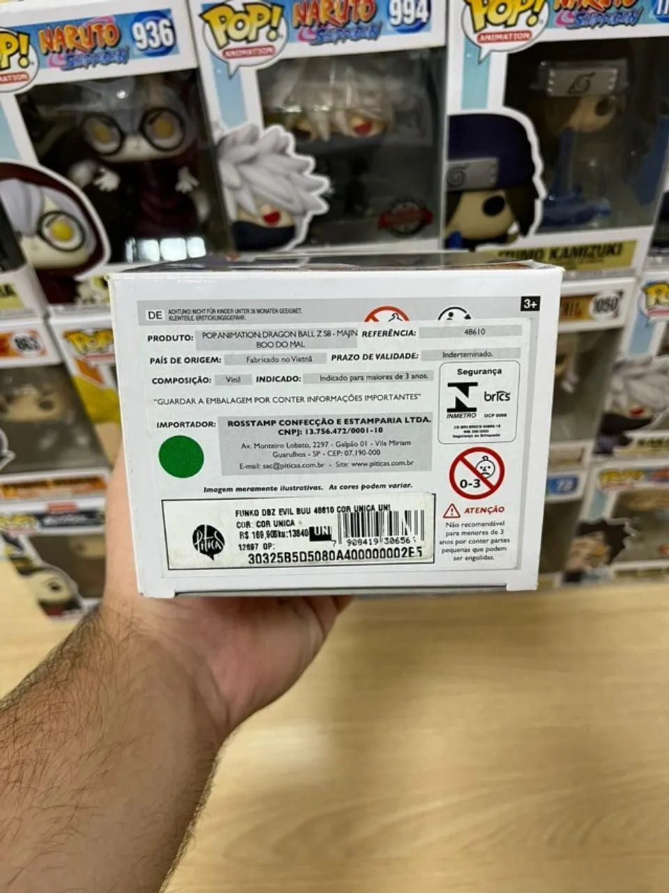 Funko Pop! Animation - Dragon Ball Z | Majin Buu (Evil) #864 Novo ...