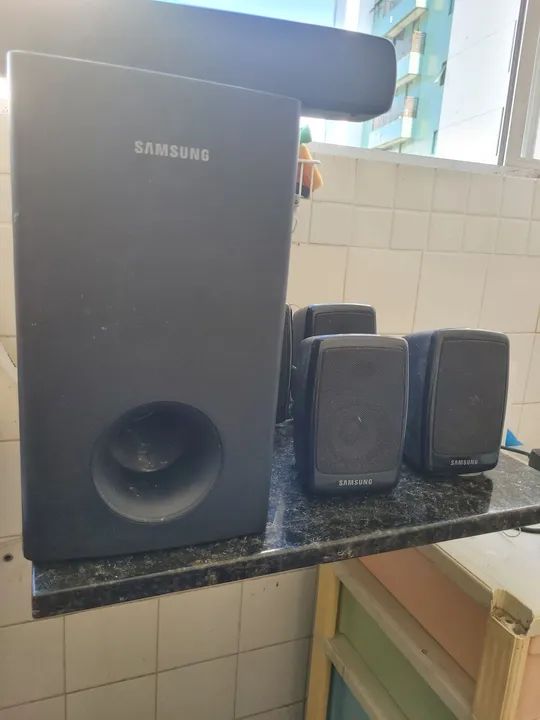 Home Theater Samsung caixas de som com Subwoofer - Dispositivos de Streaming - Boa Viagem ...