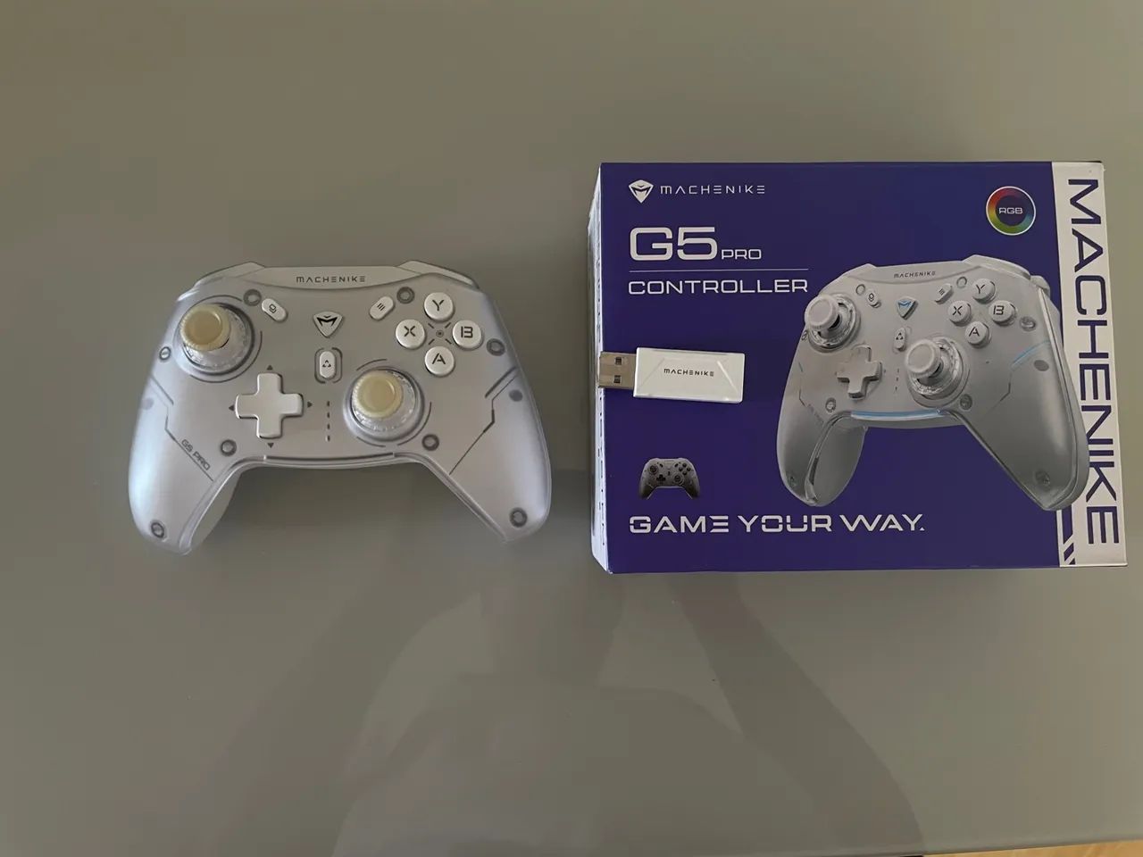 Controle Machenike G5 pro para Pc ou Xbox - RGB - Peças e Acessórios de ...