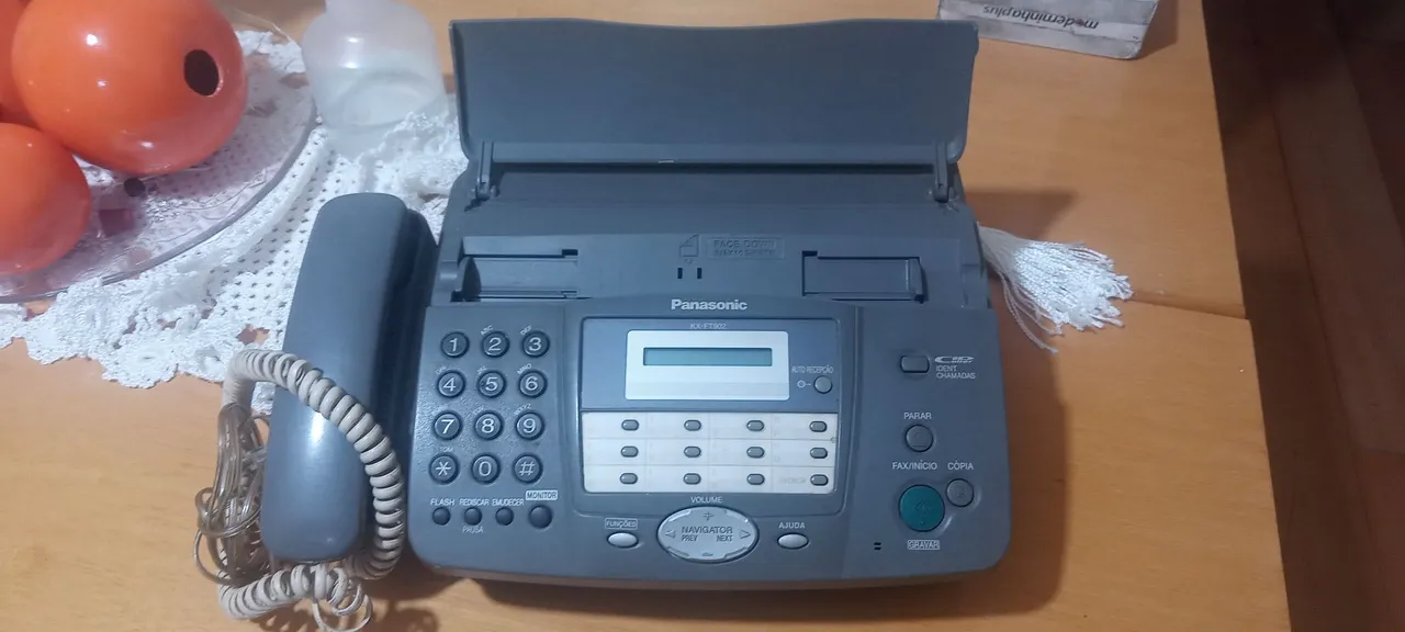 "aparelho de fax" no Brasil