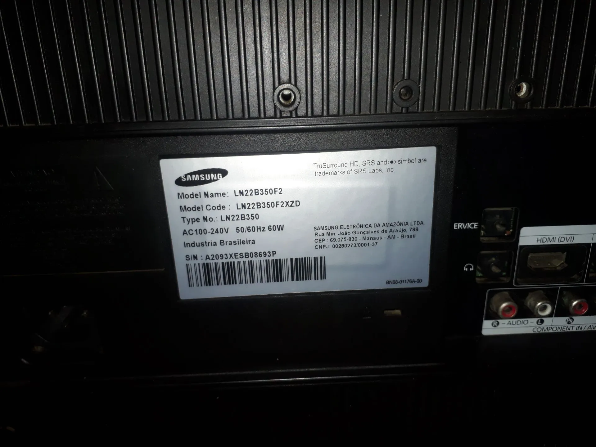 "display tv samsung 55 polegadas" - TVs no Brasil