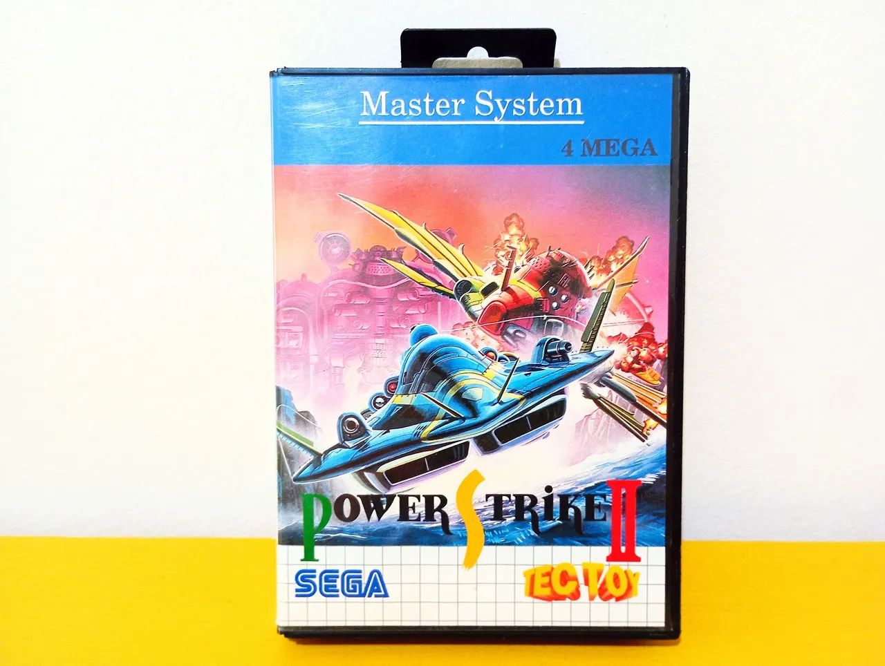 Power Strike II Sega Master System cartucho completo - Jogos de Vídeo ...