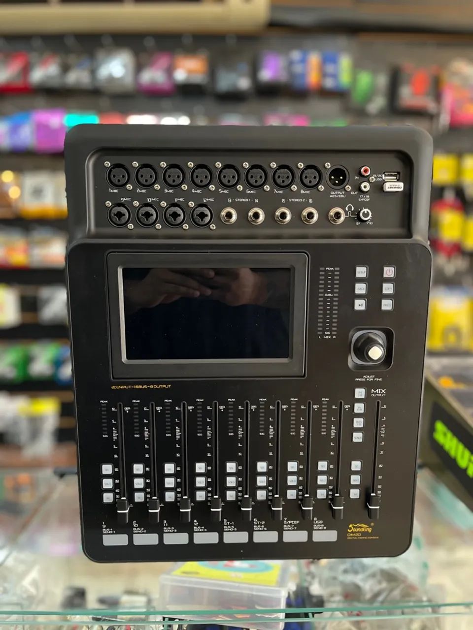 Mesa de Som Digital 20 Canais Soundking DM20 - Instrumentos musicais - Taguatinga Centro ...