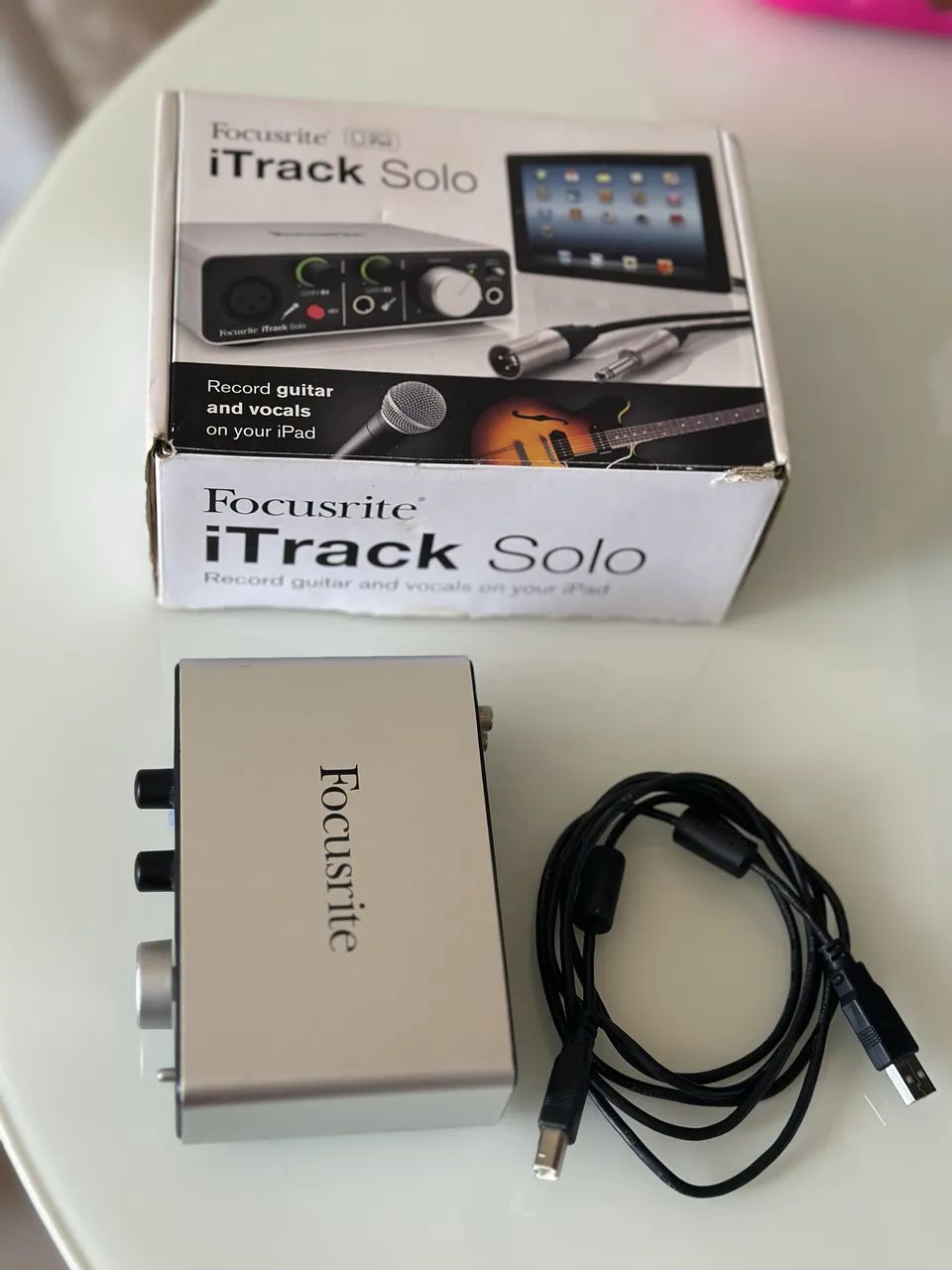 Interface de áudio focusrite itrack solo - Instrumentos musicais - Recreio Ipitanga, Lauro de ...