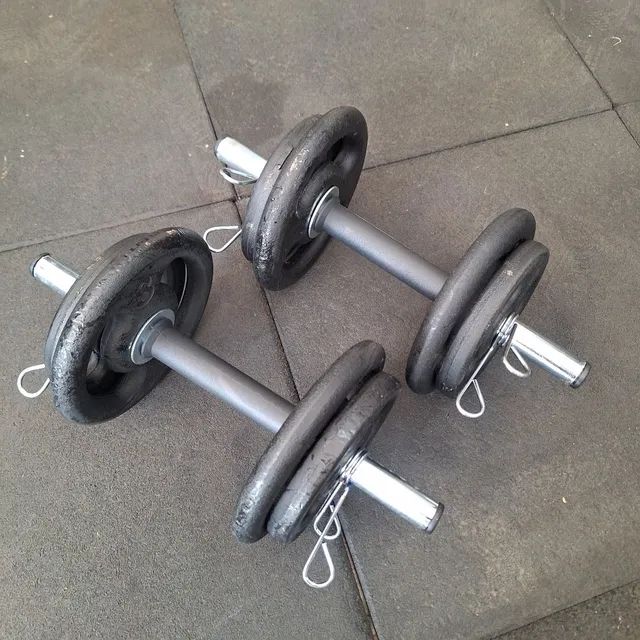 "kit barra musculacao" no Brasil