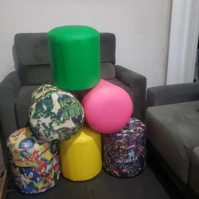 "puffs estampados" no Brasil