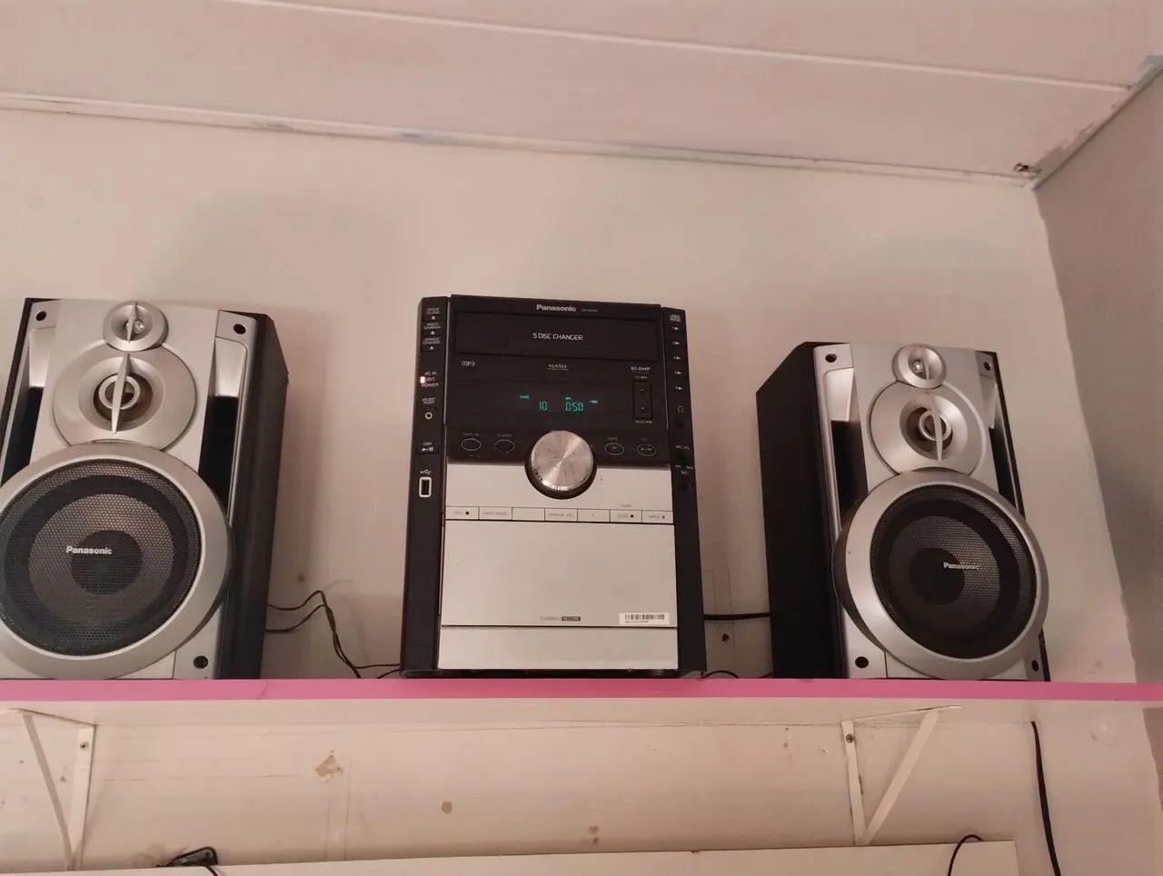 Mini System Panasonic 5CD Player - Aparelhos de Som - Alvorada, Manaus ...