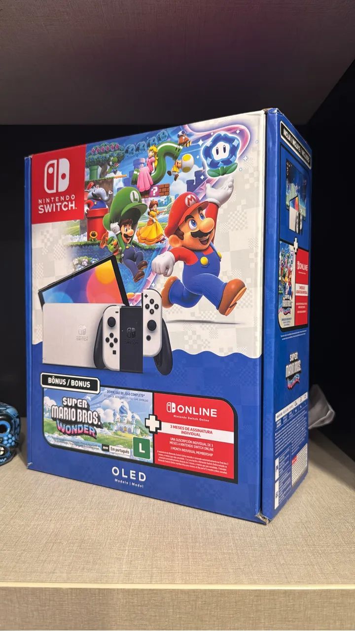 Nintendo Switch Oled Novo - Consoles de Vídeo Game - Ponta Verde ...