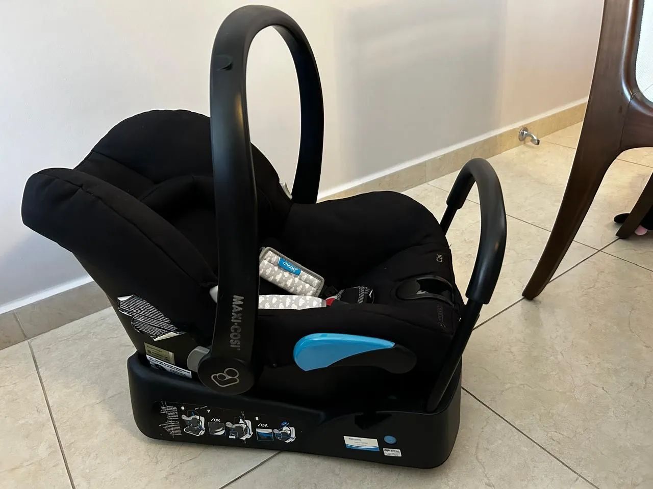 Bebê conforto com base Maxi cosi - Maternidade e Cuidados com o Bebê ...
