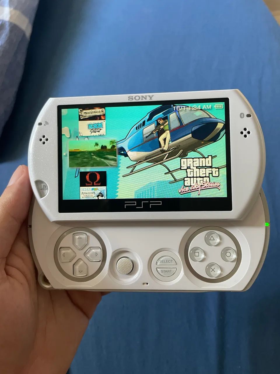 PSP GO branco pérola impecável ( leia a descrição ) - Consoles de Vídeo ...