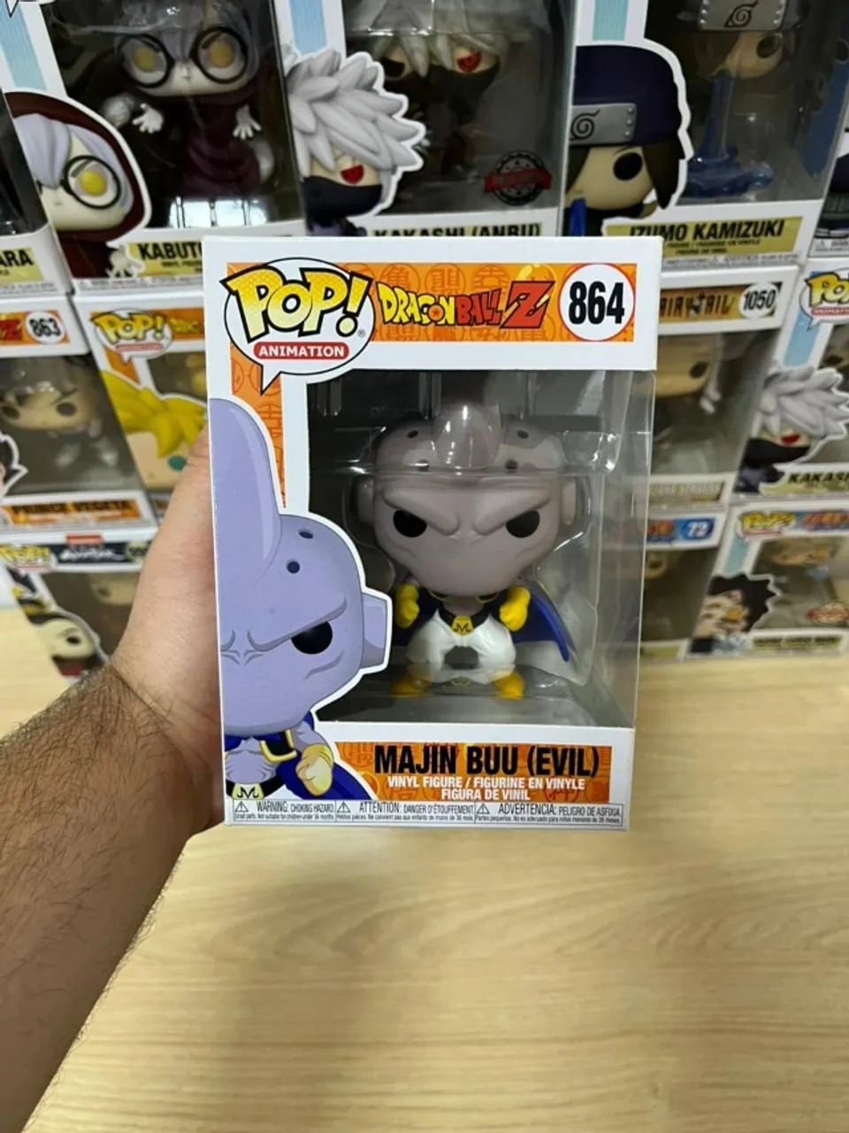 Funko Pop! Animation - Dragon Ball Z | Majin Buu (Evil) #864 Novo ...