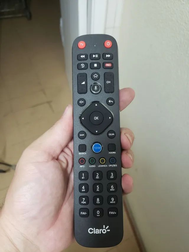 "controle da claro tv" no Brasil