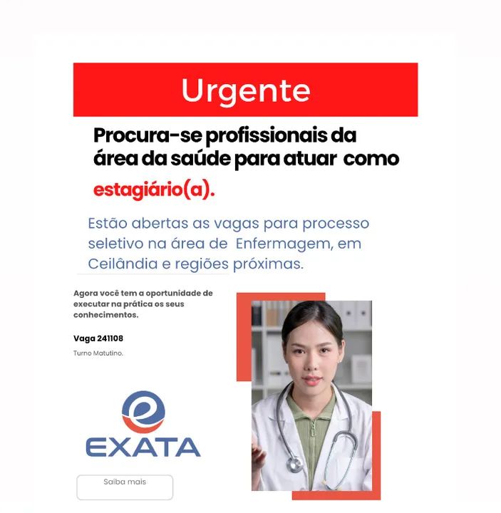 Enfermagem , call center e atendimento ao público - Vagas de emprego ...