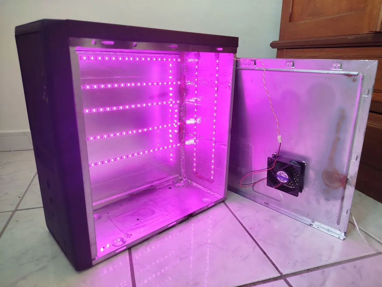 PC Grow LEDs com Controle de Intensidade e Ventoinha - Periféricos e ...