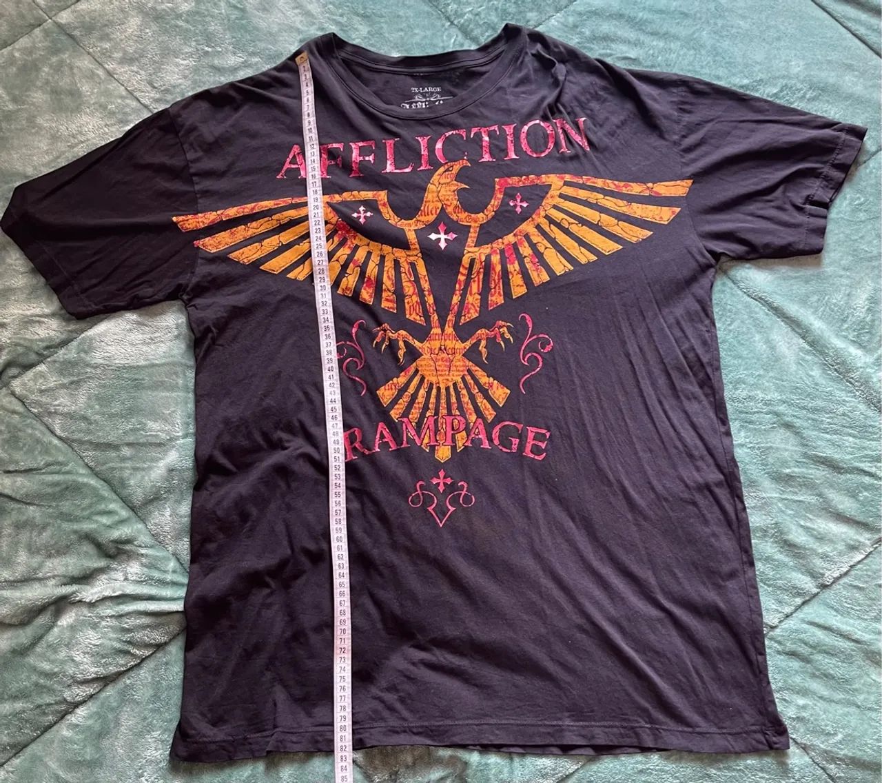 Camiseta Affliction Importada Original Quinton Rampage Jackson MMA ...