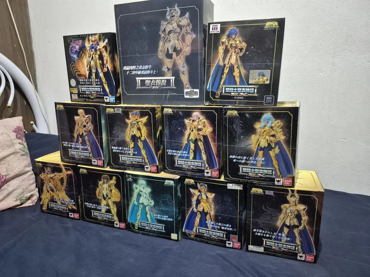 Cloth Myth ex - 12 Cavaleiros de Ouro - Saint seiya - Cavaleiros do ...