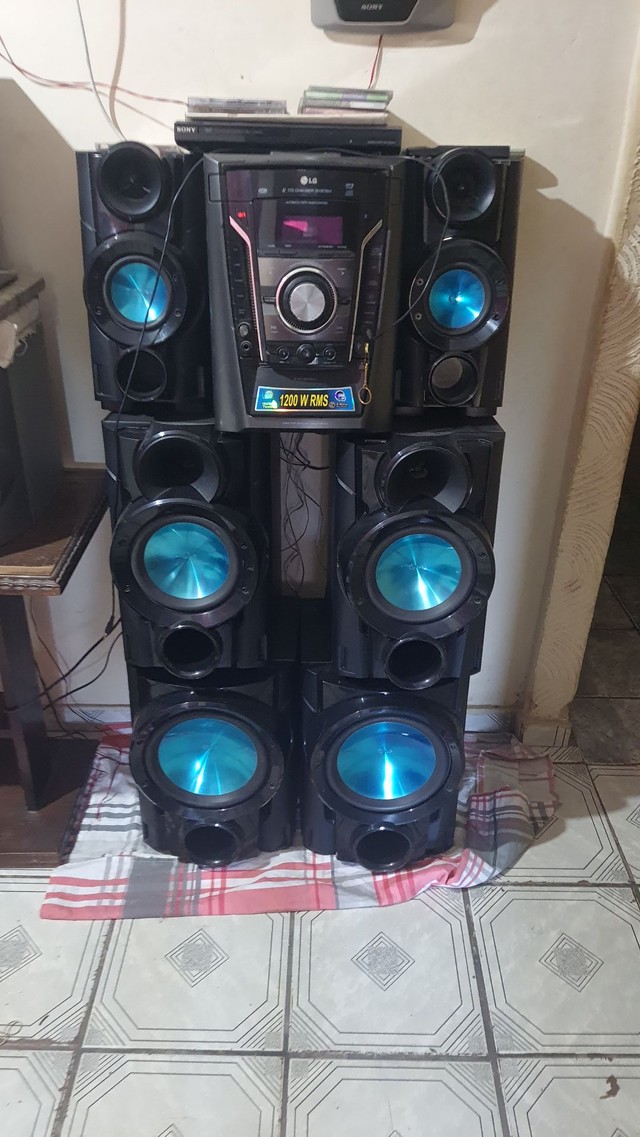 Som lg 1200 rms | +11 anúncios na OLX Brasil