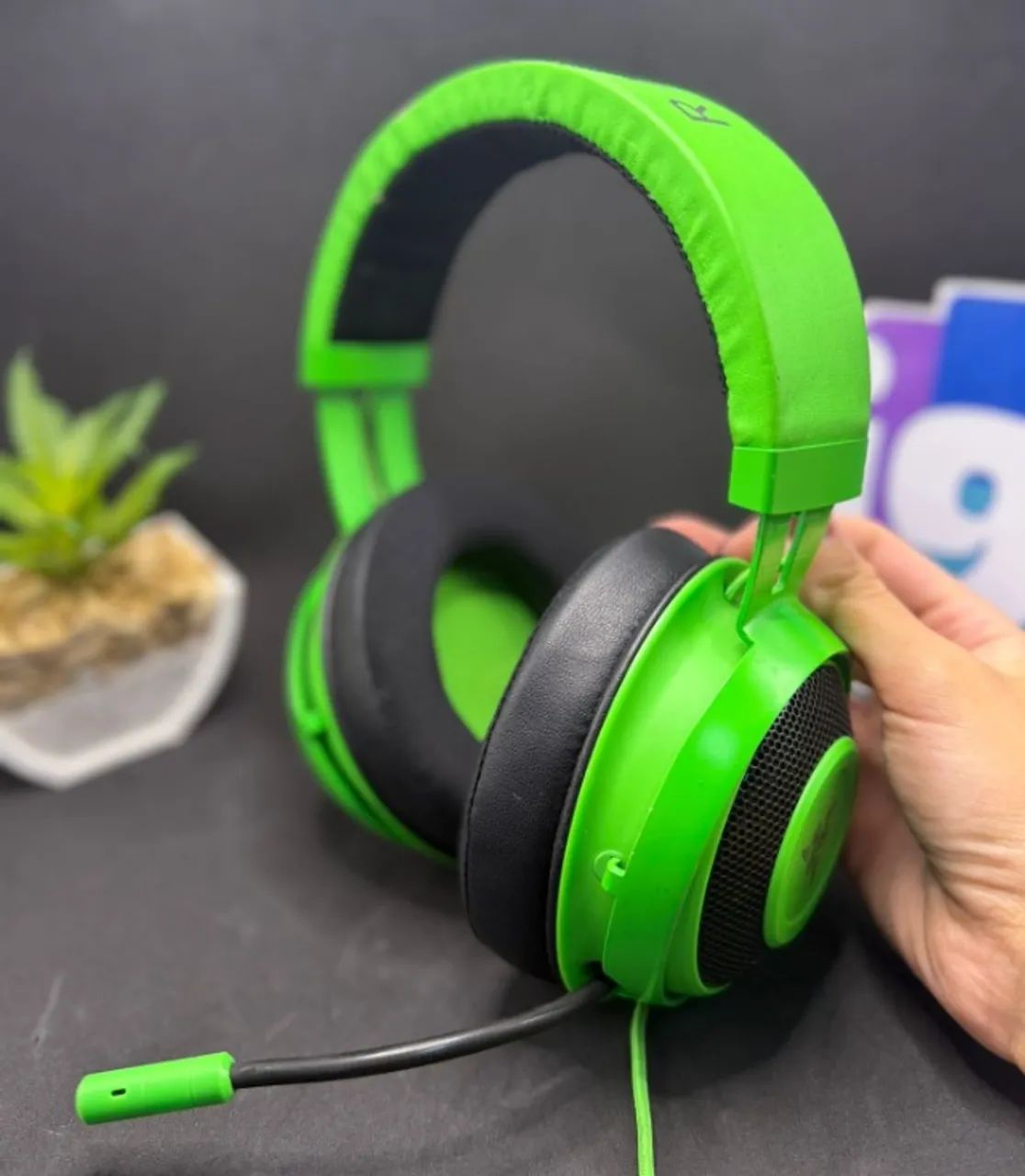 Fone de ouvido over-ear gamer Razer Kraken razer green - Fones de ...