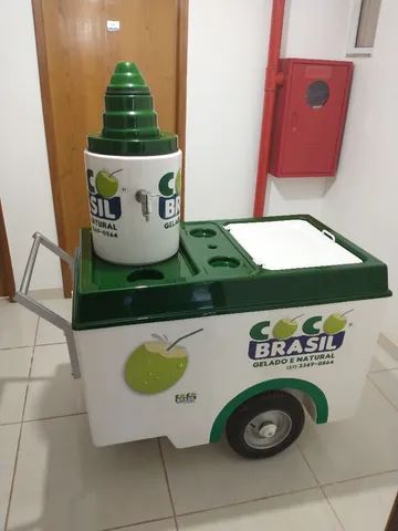 "carrinho de coco gelado" no Brasil