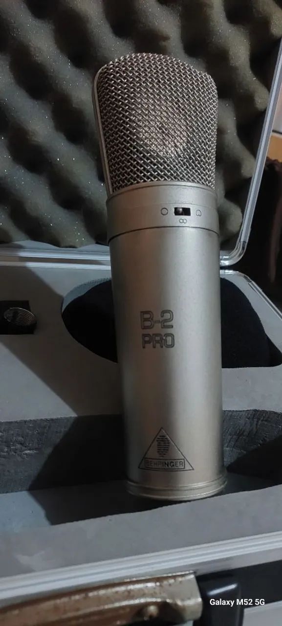 Microfone Condesador Behringer B2 Pro - Microfones e Gravadores - Vila Gustavo Correia ...
