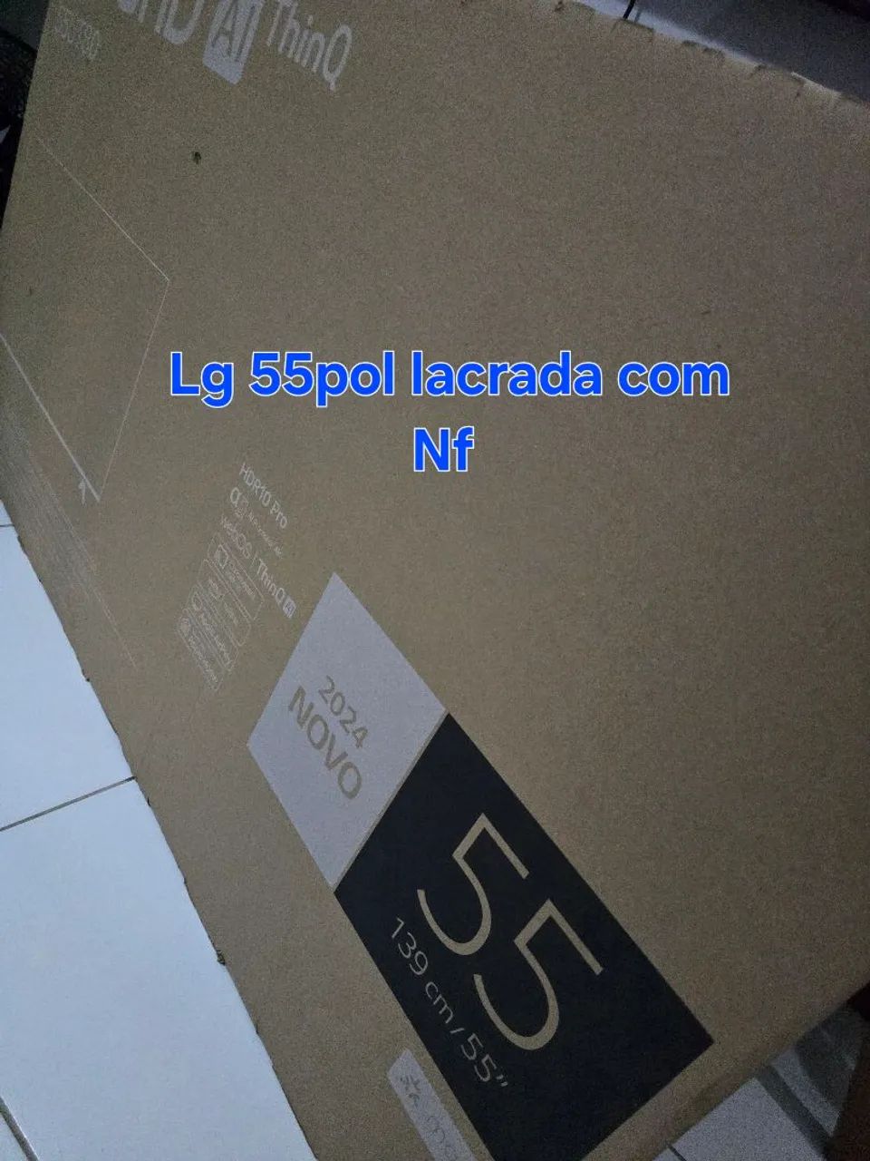TV LG 55 polegadas 4k, Lacrada com NF - TVs - Campo Limpo, Feira de Santana 1401530012 | OLX