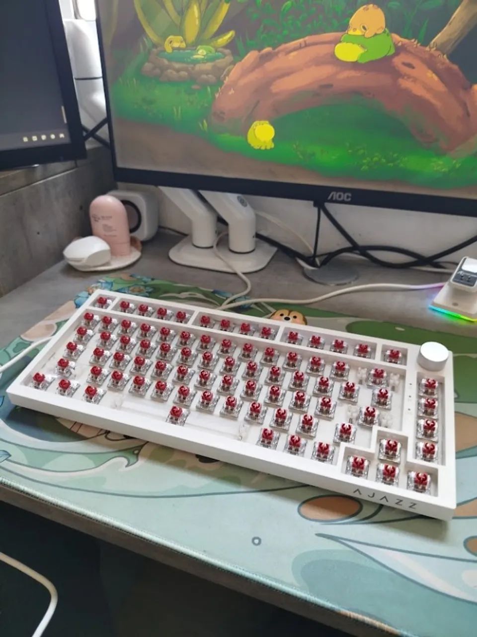 Teclado mecânico AJAZZ AK820 Hot-Swap - Periféricos e Acessórios de ...