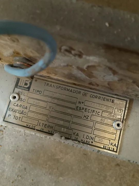 Transformador de Corrente Balteau KIG-24