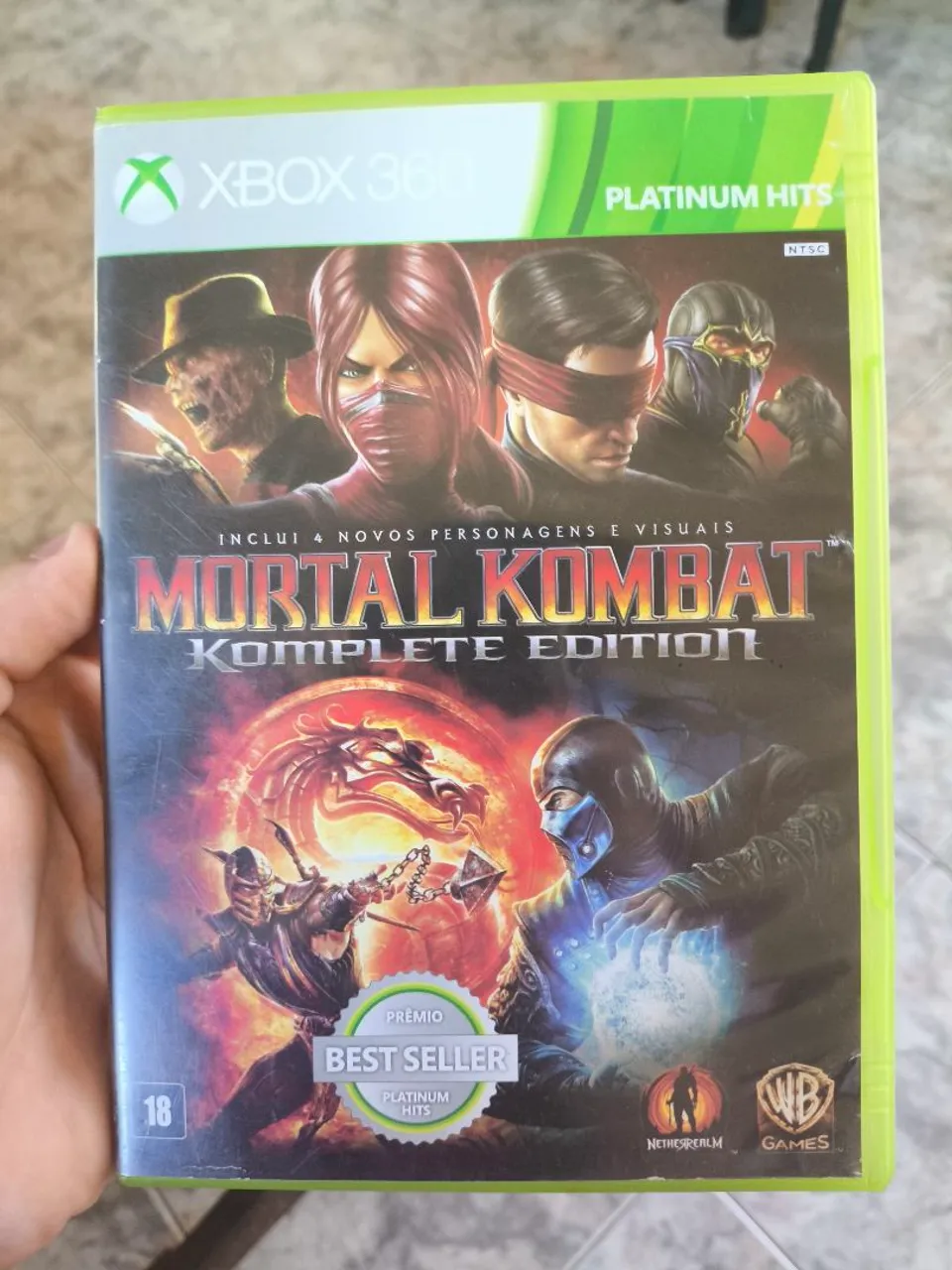 "mortal kombate xbox 360" no Brasil