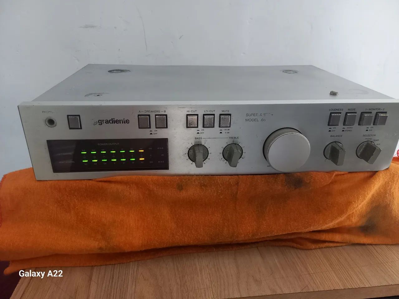 Amplificador Gradiente Super A 166 - Aparelhos de Som - Jardim Maria Luiza, São Paulo 1381673544 ...