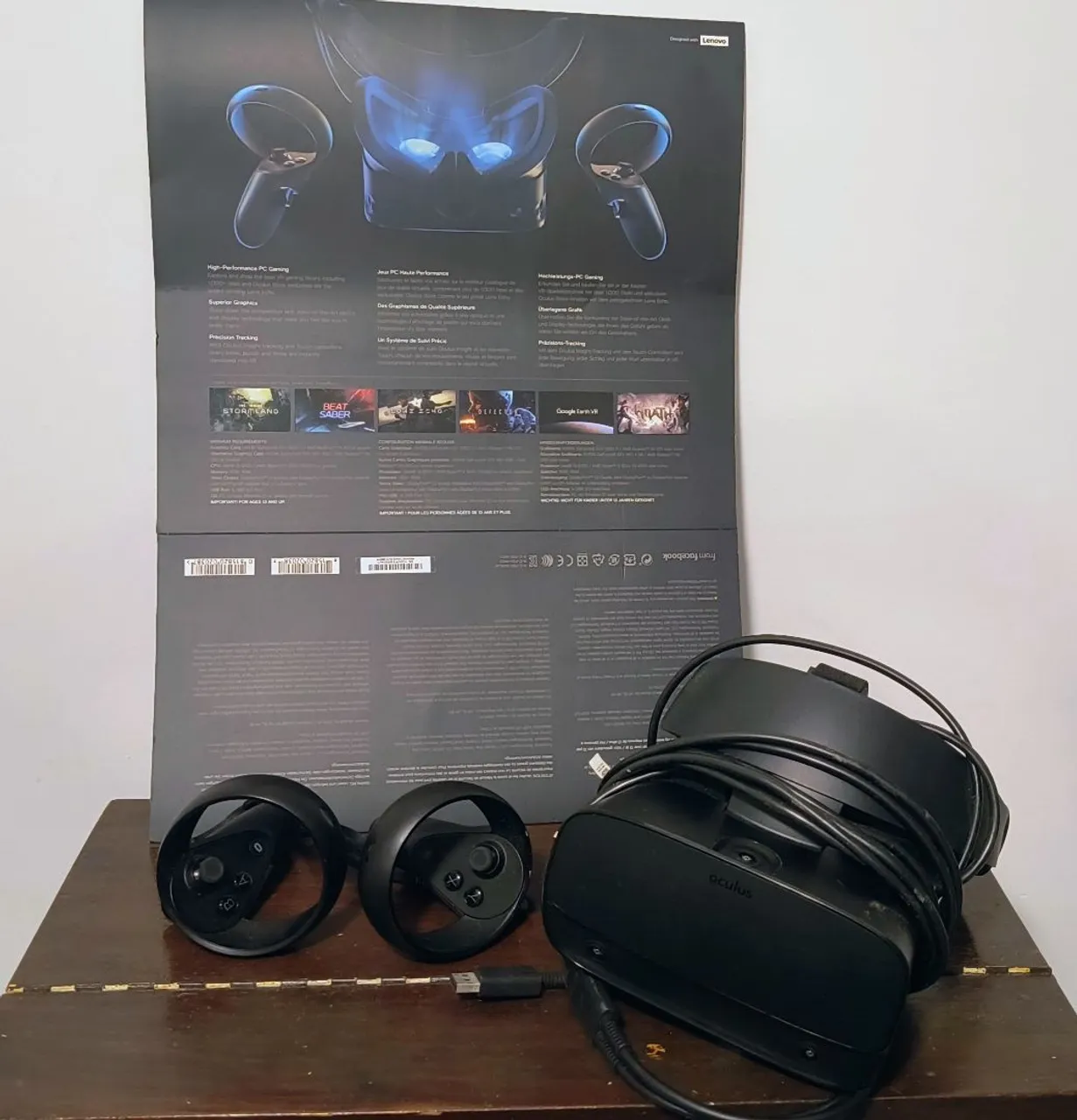 "oculus rift" no Brasil