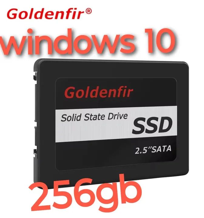 SSD Goldenfir 256GB SATA 2.5'' Windows 10 - Armazenamento ...