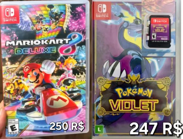 Nintendo Switch OLED 64GB Completo - Estado de Novo - Consoles de Vídeo ...