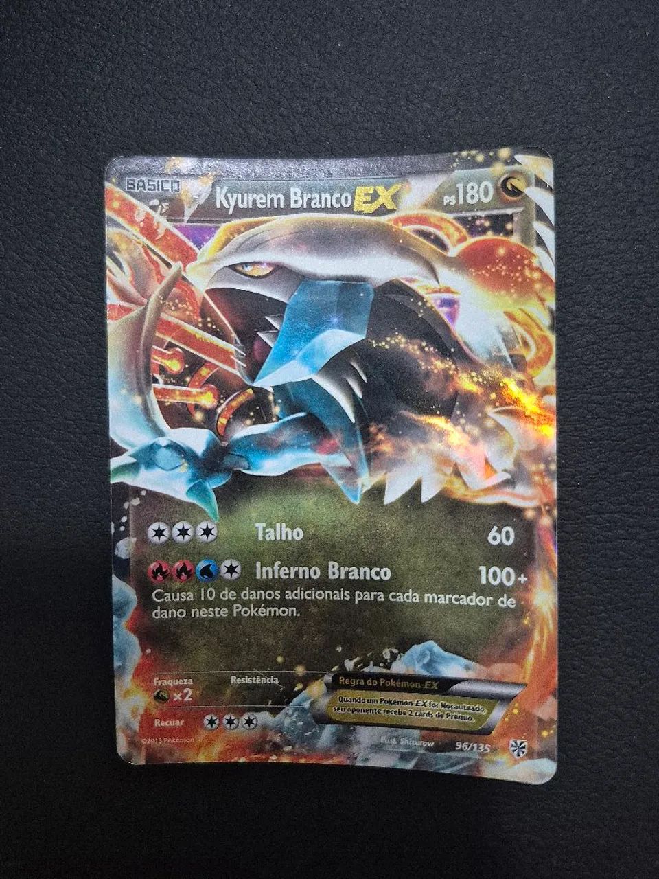 Kyurem Branco EX 96/135 - Ultra Rara Pokémon Tempestade de Plasma ...