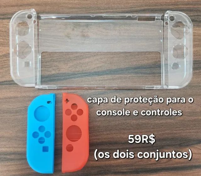Nintendo Switch OLED 64GB Completo - Estado de Novo - Consoles de Vídeo ...