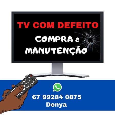 Compro tv com defeito | +1375 anúncios na OLX Brasil