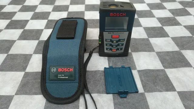 Trena laser digital Bosch DLE-70 profissional, com capa, bom estado ...