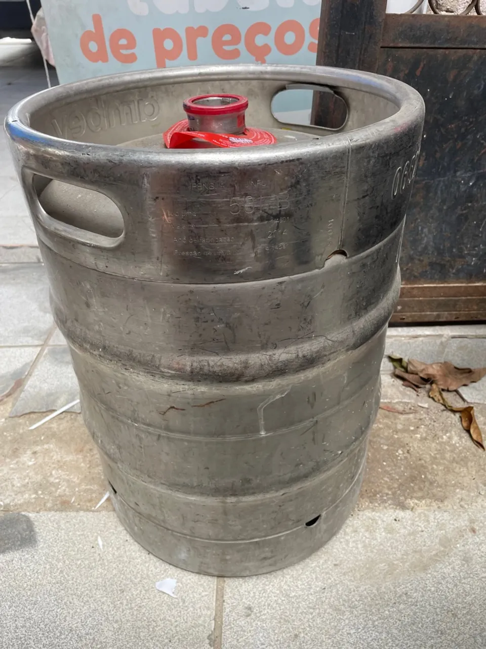 "barril de chopp 50 litros" no Brasil