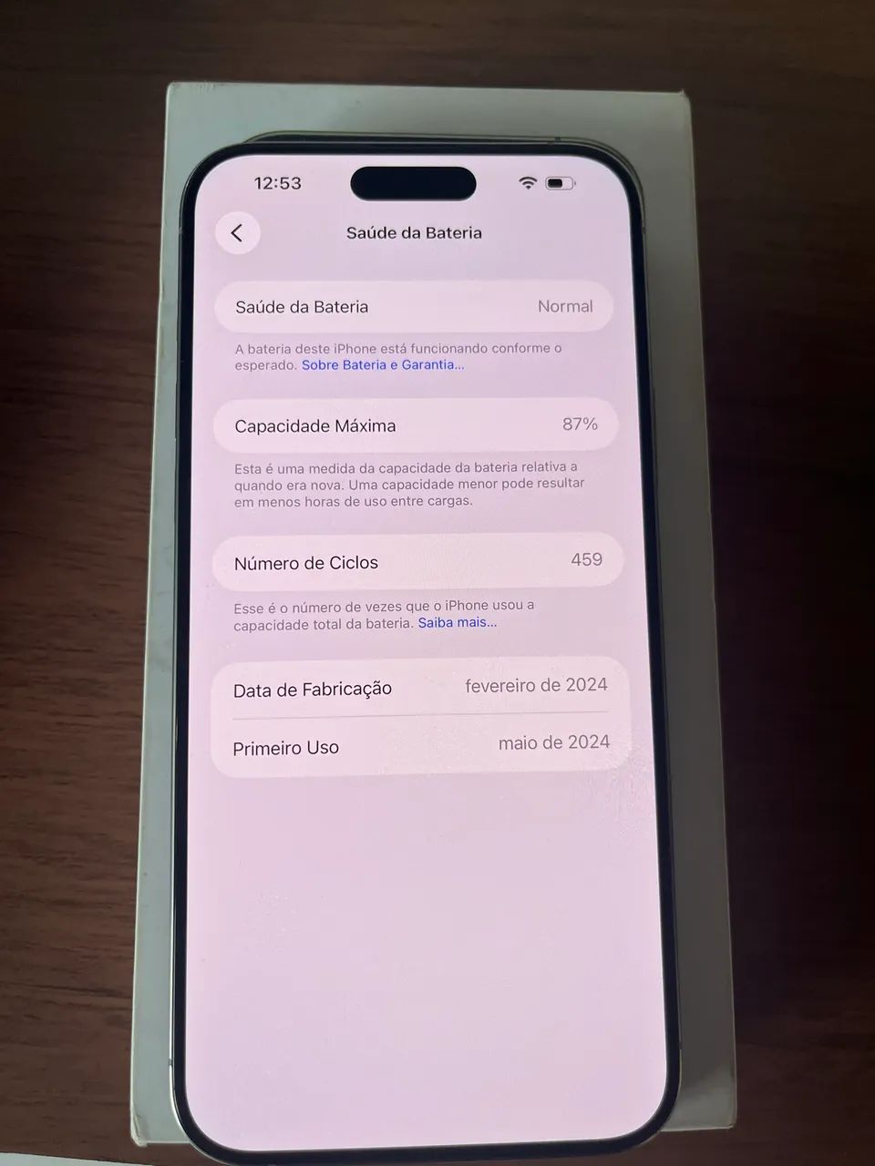 iPhone 15 pro max 256gb - Celulares e Smartphones - Jardim Buriti ...