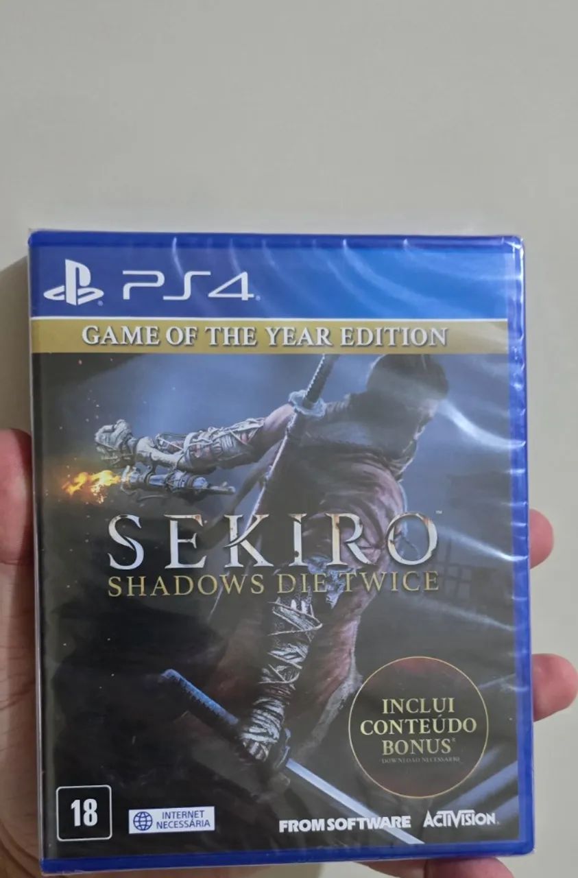 Sekiro PS4 Lacrado - Game of the Year Edt - Jogos de Vídeo Game ...