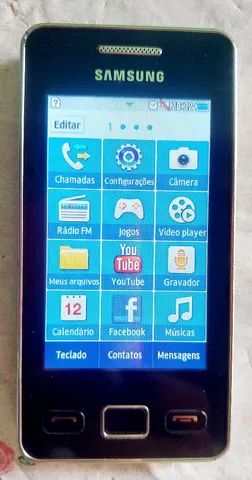 "celular samsung star" no Brasil